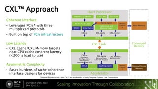 CXL Consortium Update: Advancing Coherent Connectivity | PPTX | Computing | Technology & Computing