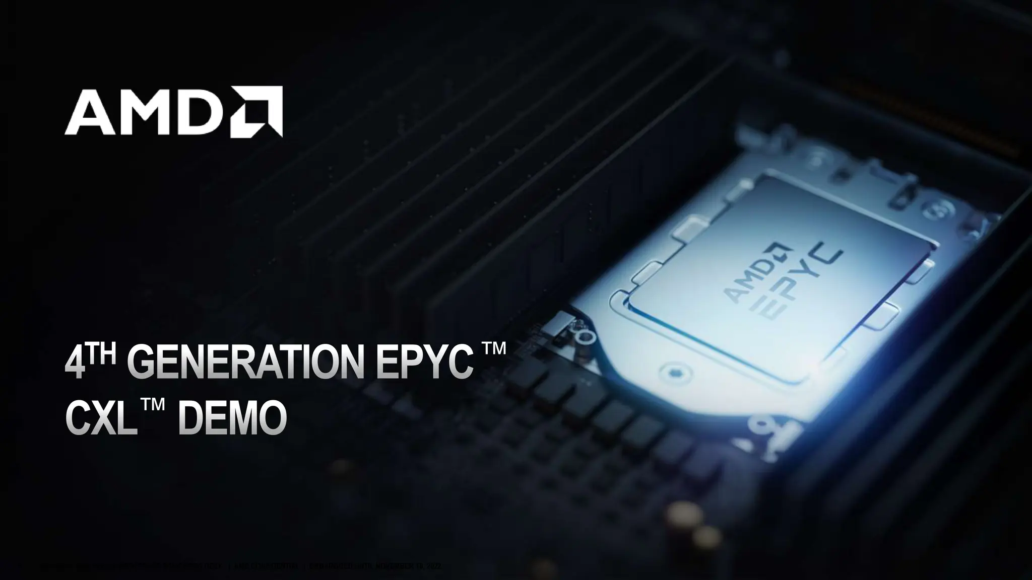 AMD: 4th Generation EPYC CXL Demo | PPT