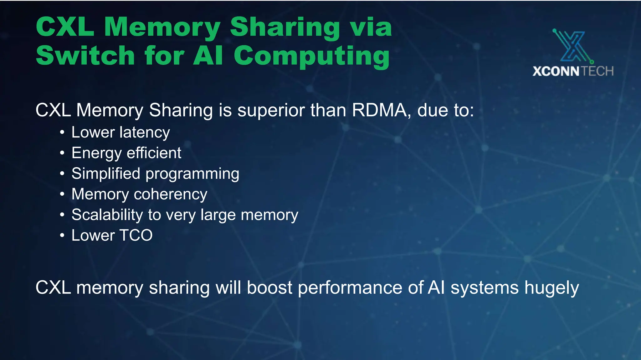 Q1 Memory Fabric Forum: XConn CXL Switches for AI | PPTX | Operating Systems | Computer Software ...