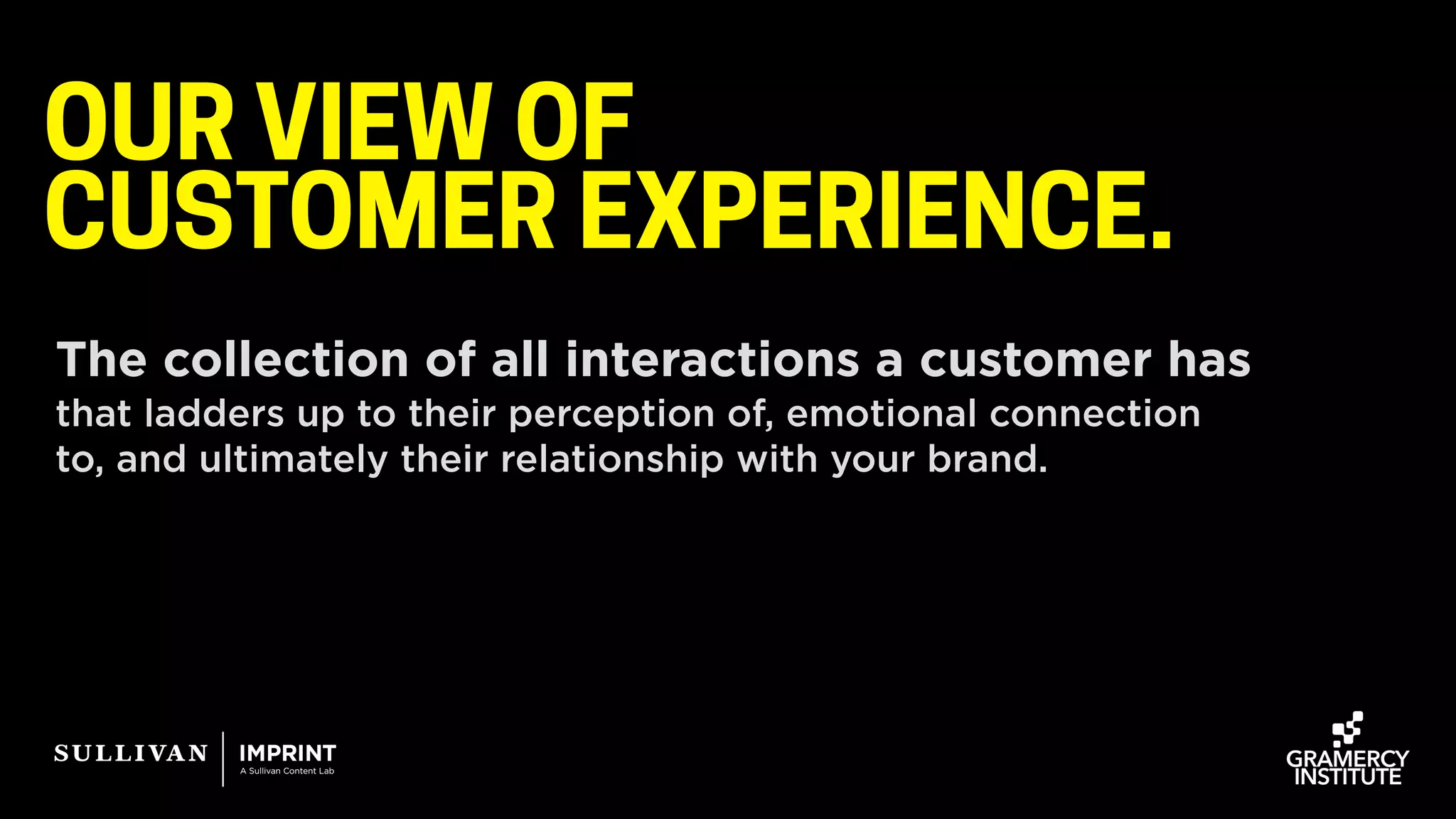 Customer Experience Master Class Sample | PDF