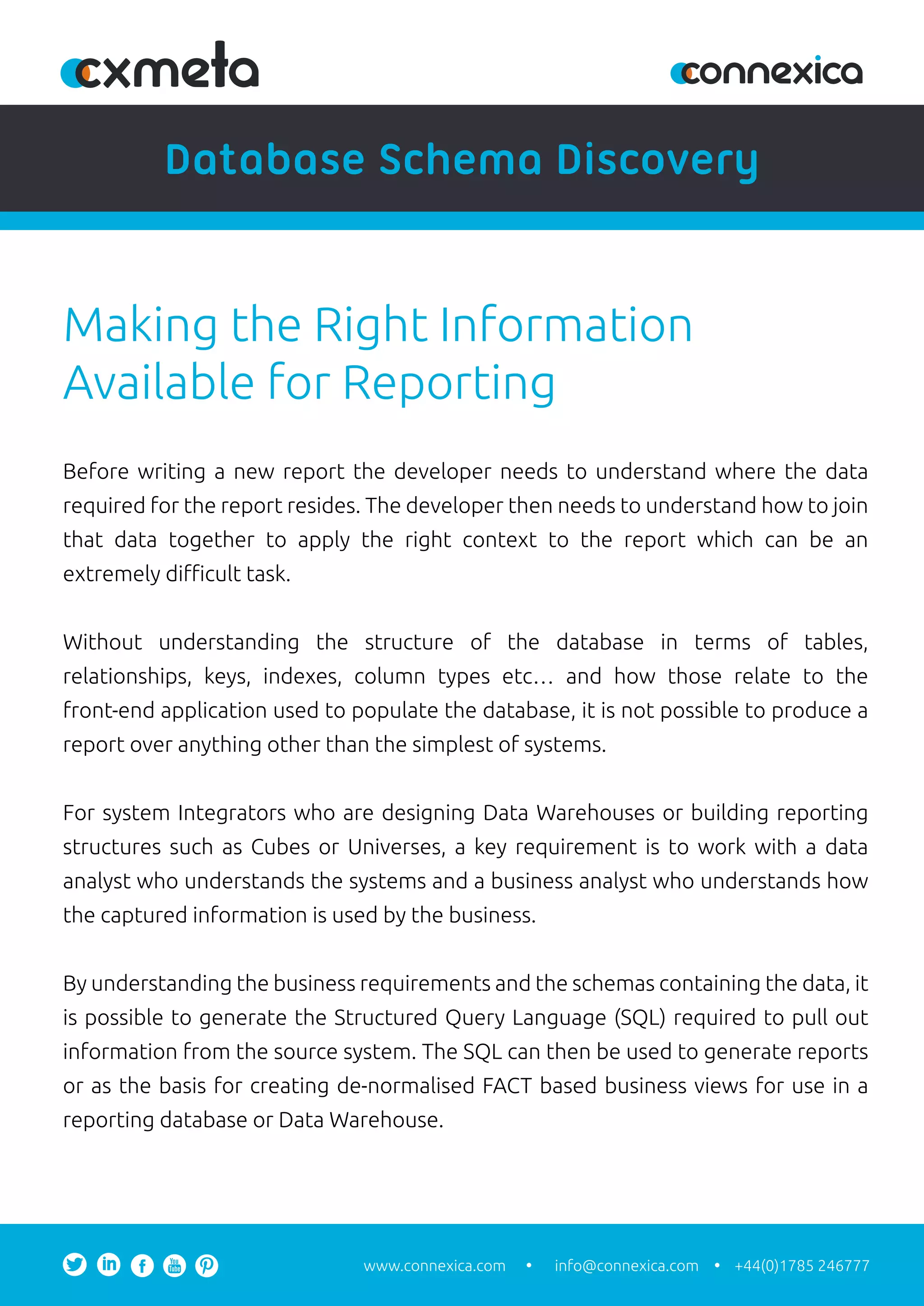 CXMETA Overview | PDF