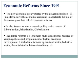 Economic Reforms | PPTX