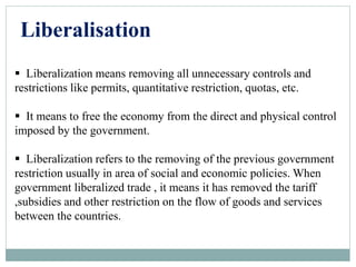 Economic Reforms | PPTX