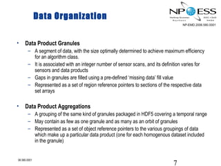 Profile of NPOESS HDF5 Files | PPT