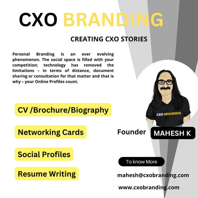 CXO Branding.pdf | Technology & Computing