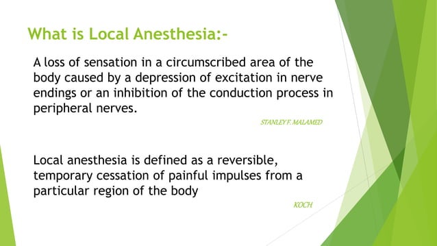 Complications of local anesthesia | PPTX