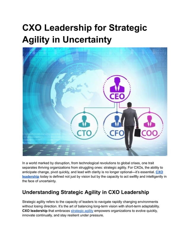 CXO Leadership for Strategic Agility in Uncertainty.pdf