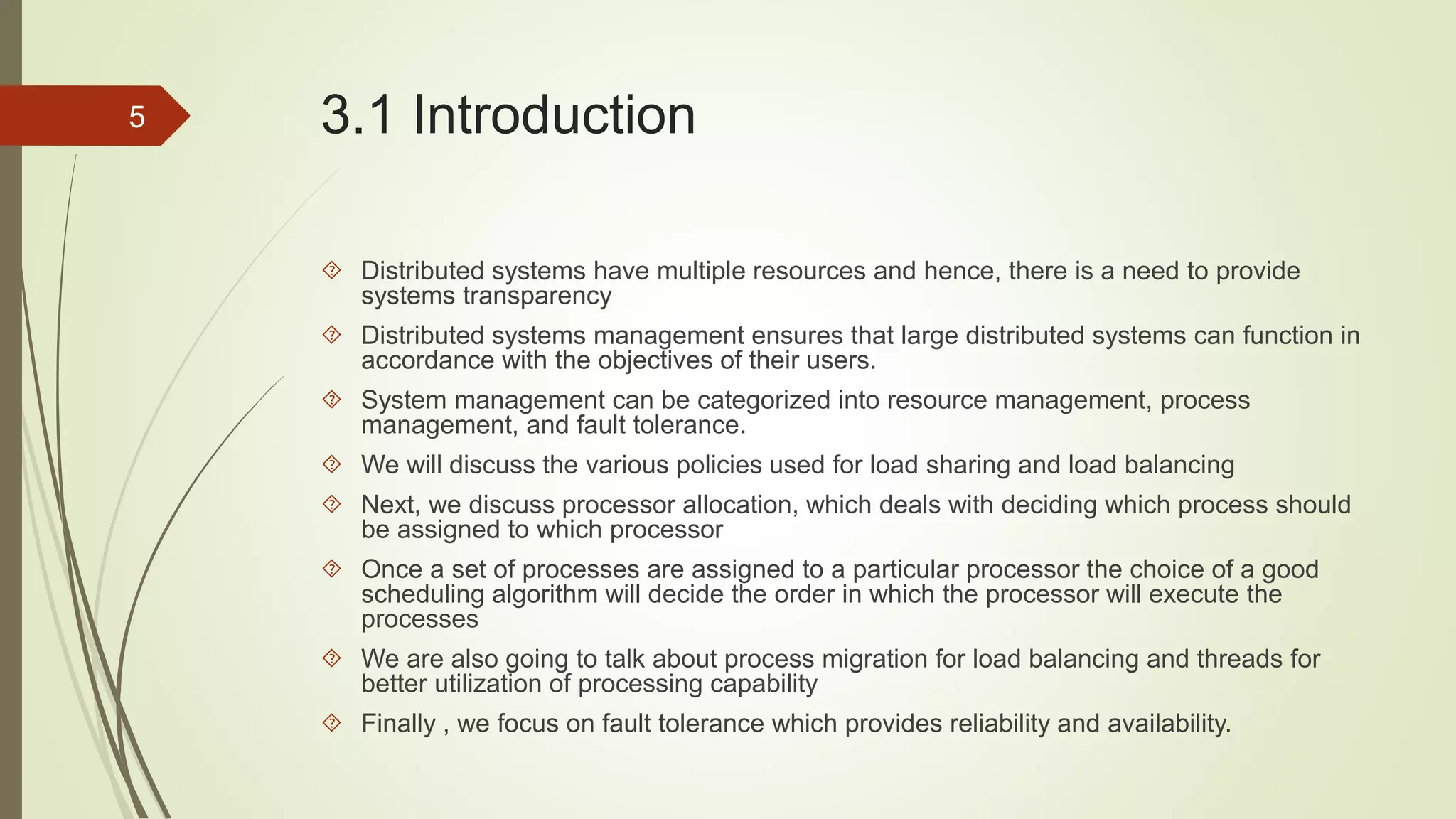 Distributed System Management | PPTX
