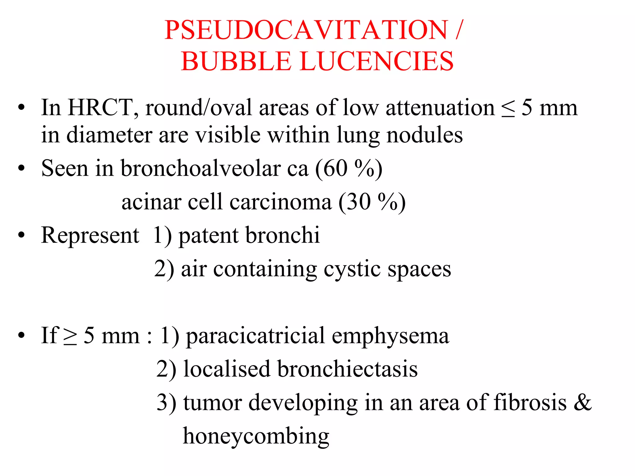 CXR - Cavity in Lung | PPT