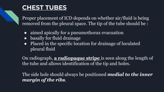 tubes on chest xrays | PPTX
