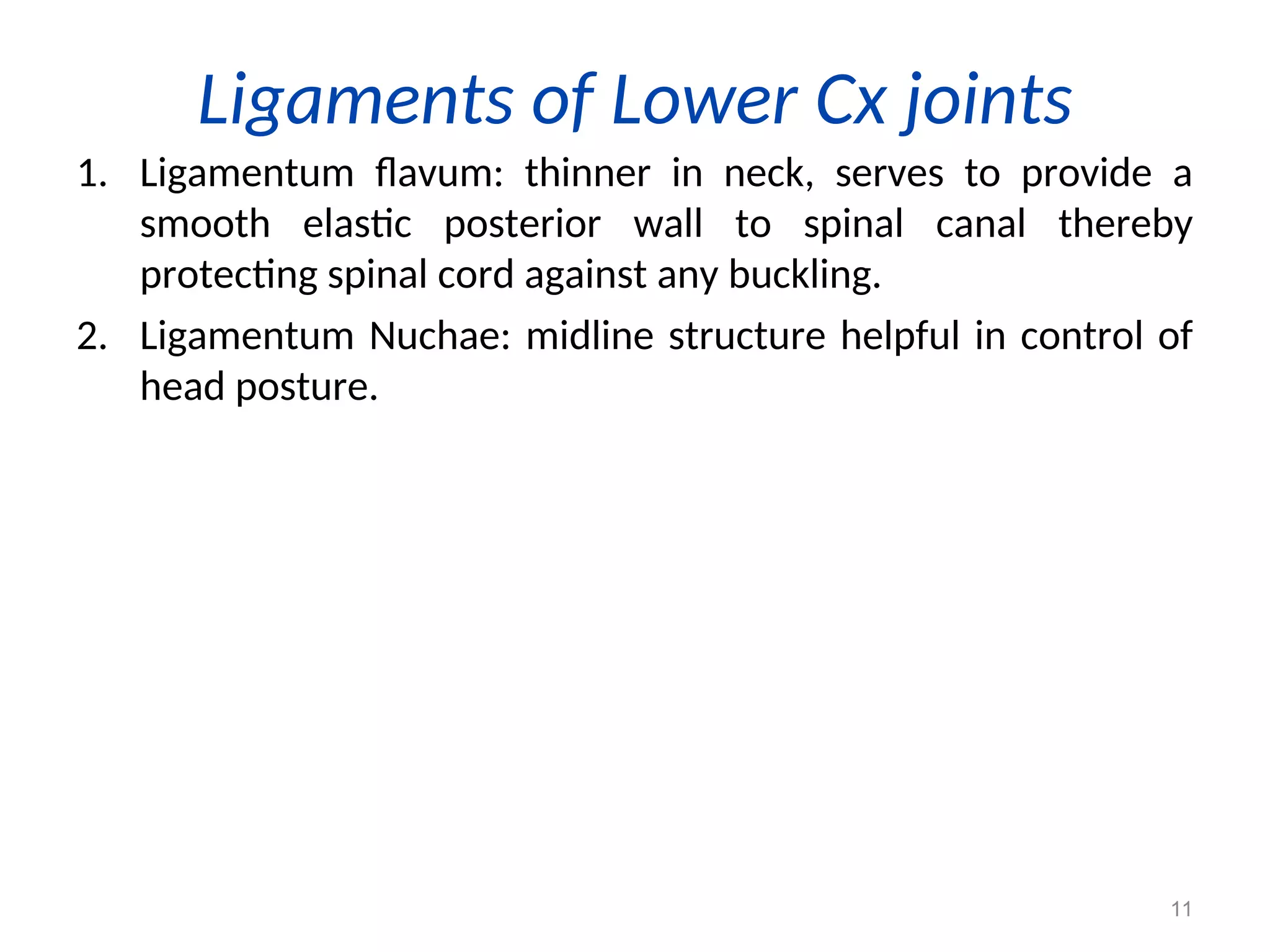 Cervical spine: anatomy, biomechanics and pathomechanics | PDF