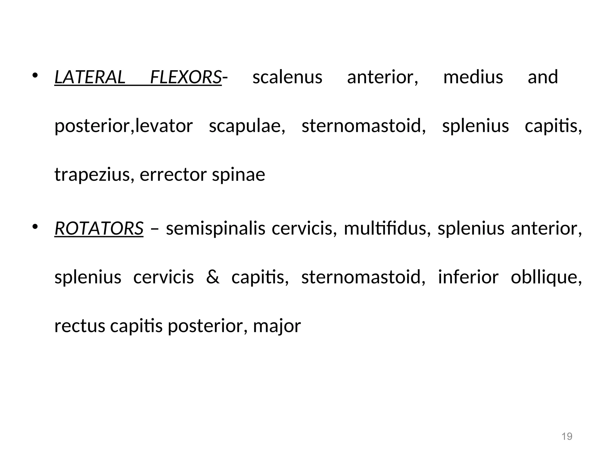 Cervical spine: anatomy, biomechanics and pathomechanics | PDF