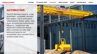 CXT Biomass crane | PPT