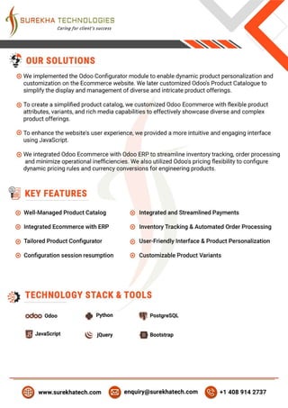 CX Transformation with Odoo Ecommerce Configurator | PDF