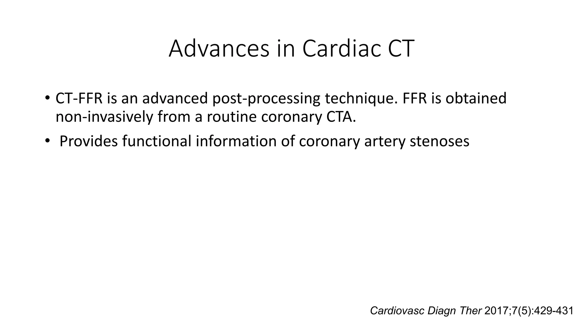 CT Coronary Angiogram VS Cardiac Stress Test | PPTX