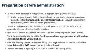 Cy TB standard operating procedure in India | PPTX