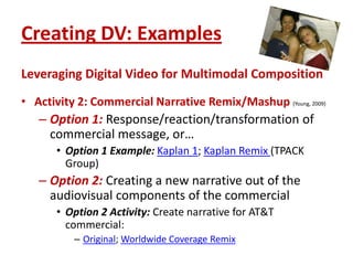 Multimodal Literacy Narratives | PPTX