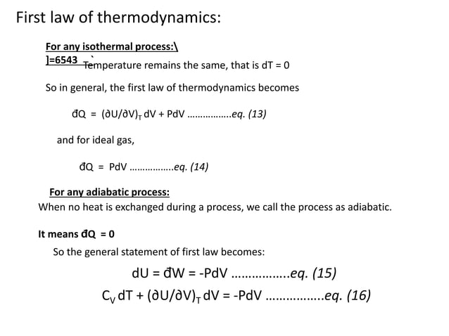 Cy101 thermodynamics | PPT