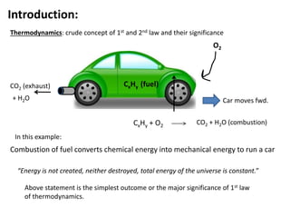 Cy101 thermodynamics | PPTX