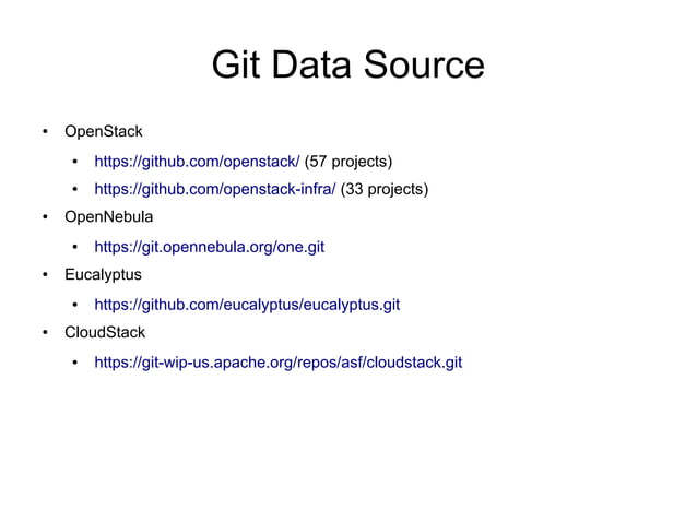 CY13-Q4 Open Source IaaS Community Analysis -- OpenStack vs OpenNebula vs Eucalyptus vs ...