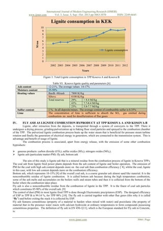 Characterization, Classification and Standardization of Fly Ash of ...
