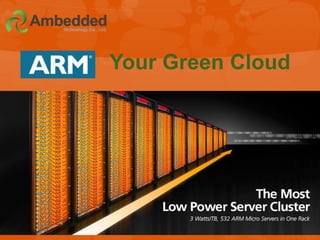 ARM server, The Cy7 Introduction by Aaron Joue, Ambedded Technology | PPT