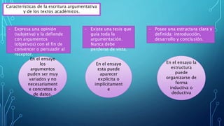Estructura argumentativa modelo de Toulmin | PPTX