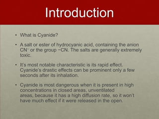 Cyanide | PPTX