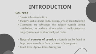Cyanide gas toxicity for medical students.pptx