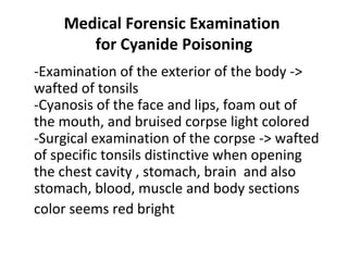 Cyanide intoxication | PPT