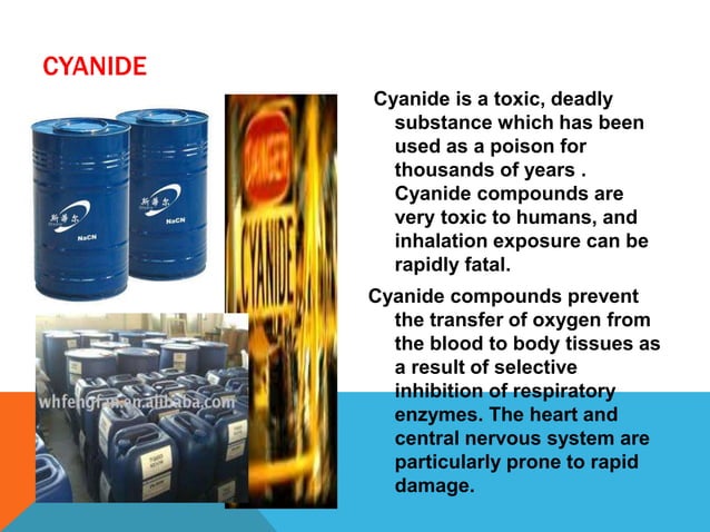 Cyanide Poisoning.pptx | First Aid | Injuries