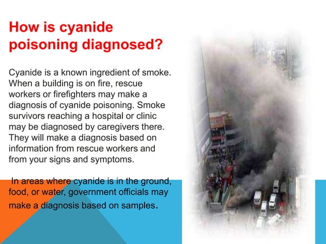 Cyanide Poisoning.pptx | First Aid | Injuries