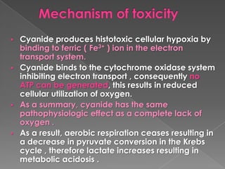 Cyanide poisoning by heba | PPT
