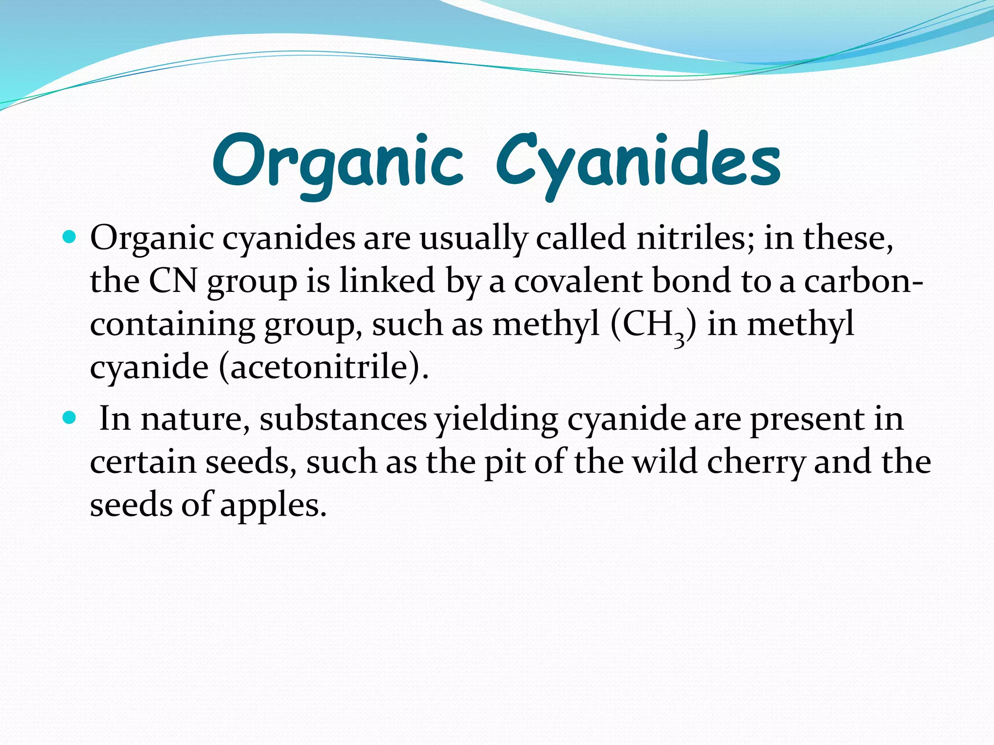 Cyanide toxicity in plants | PPTX