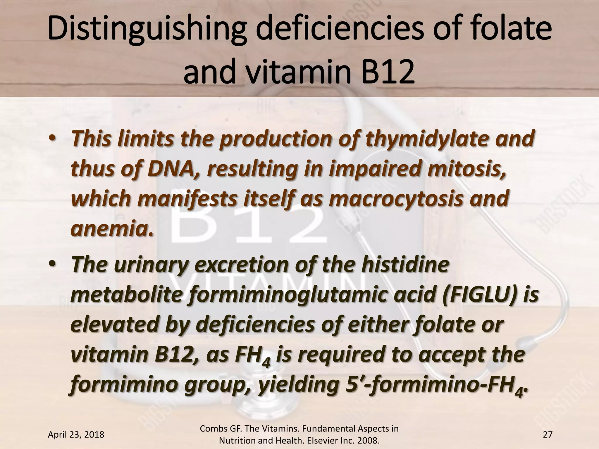 Cyanocobalamin deficiency and toxicity | PPSX