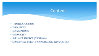 Cyanogen toxicology by uns tariq | PPTX | Chemistry | Science