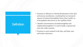Cyanosis | PPTX