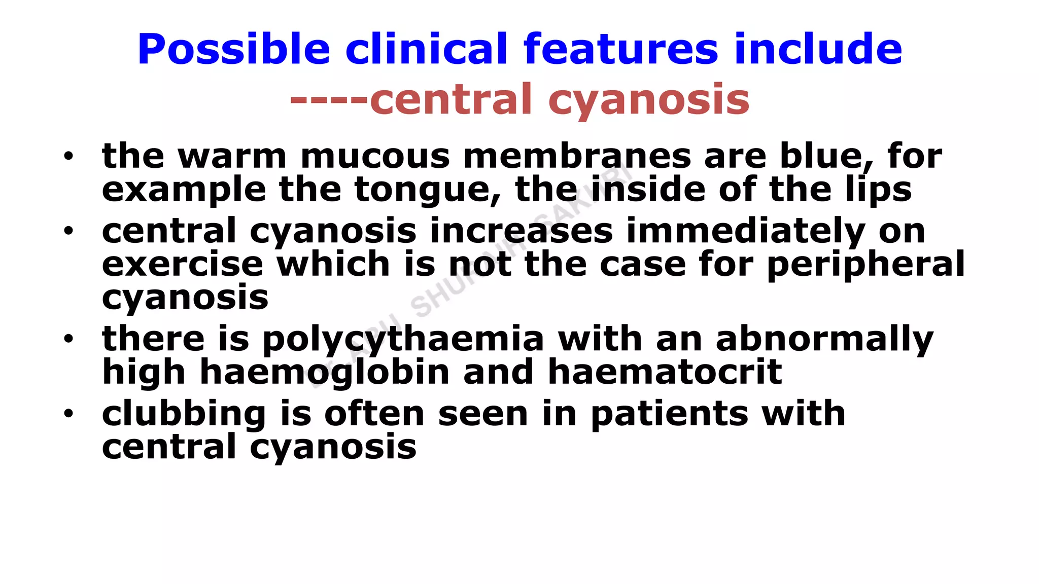 Cyanosis | PPT