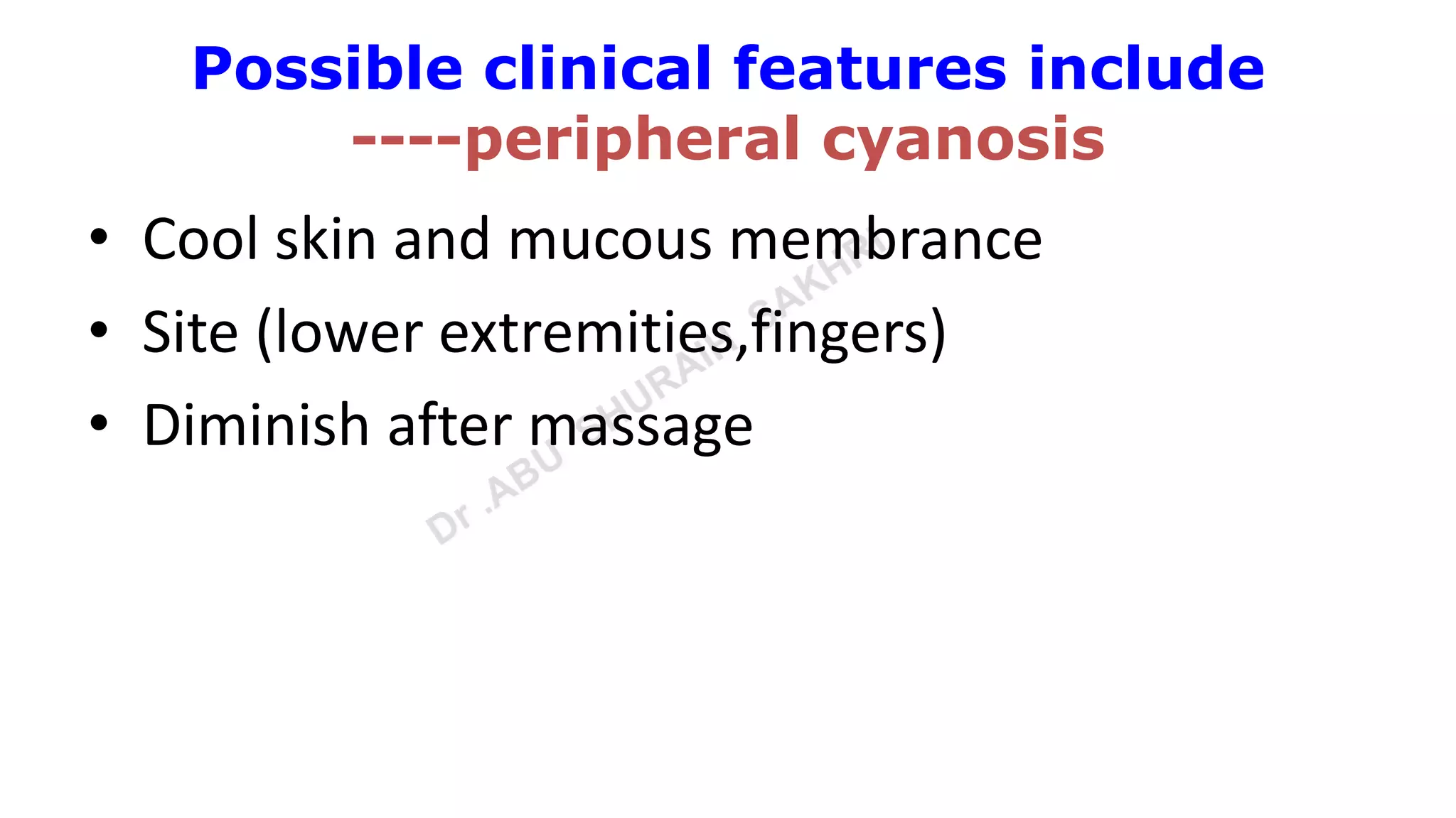 Cyanosis | PPT