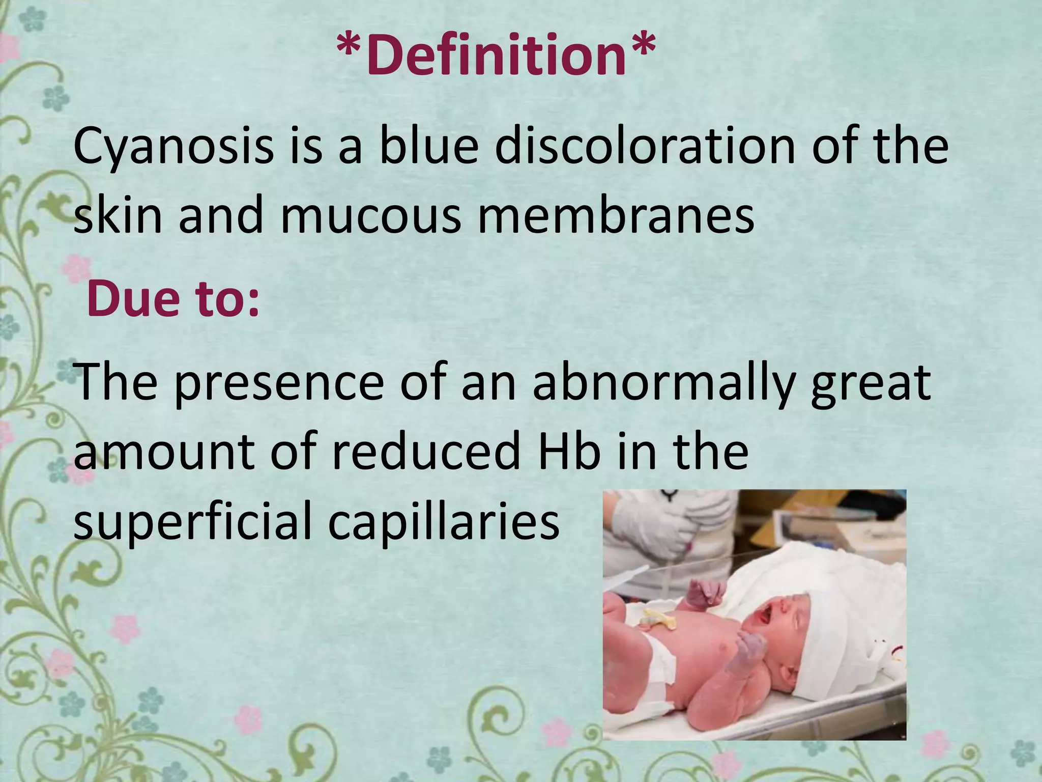 Cyanosis | PPTX