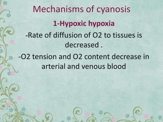 Cyanosis | PPTX