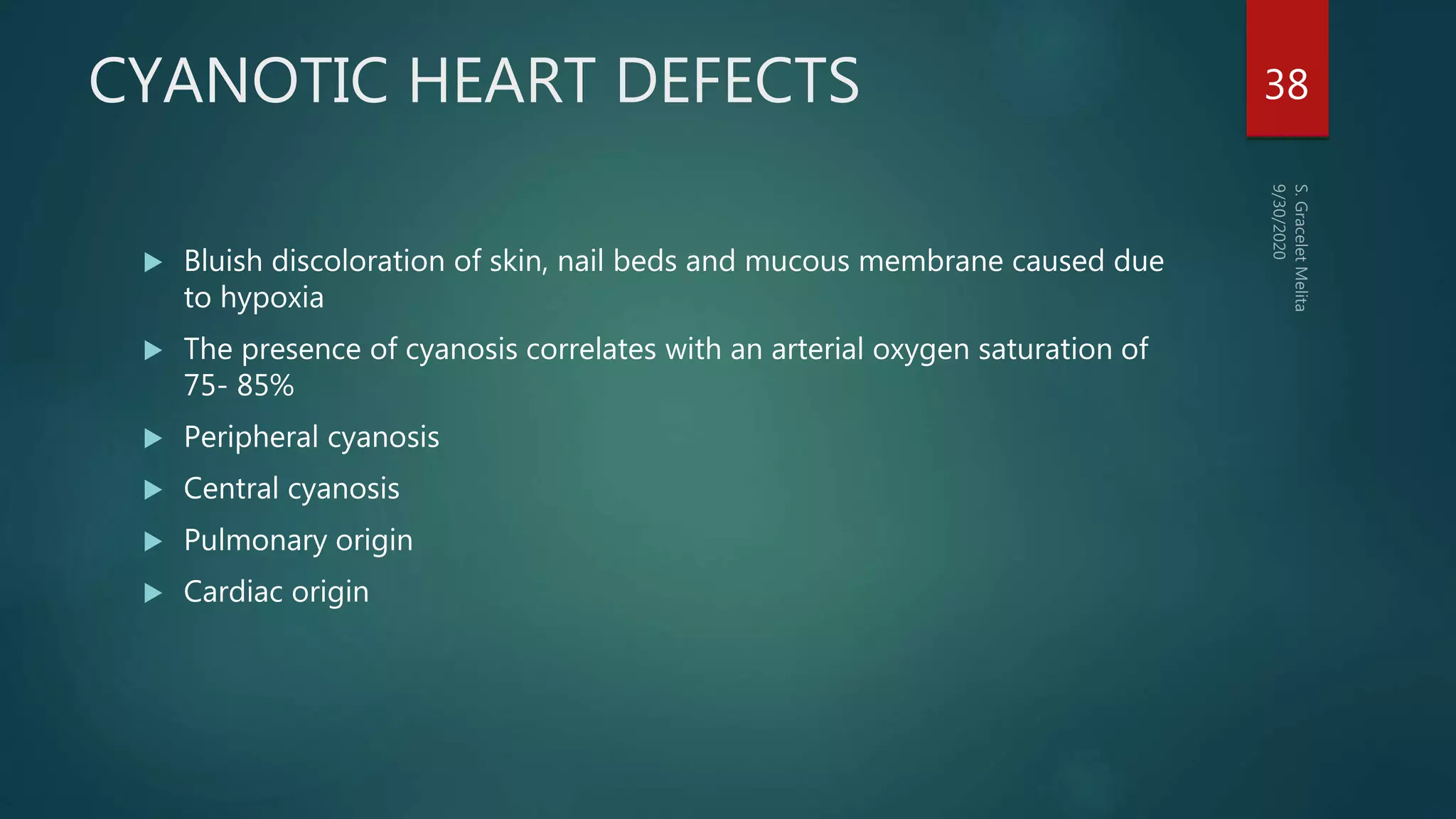 Cyanotic & acyanotic heart disease | PPTX