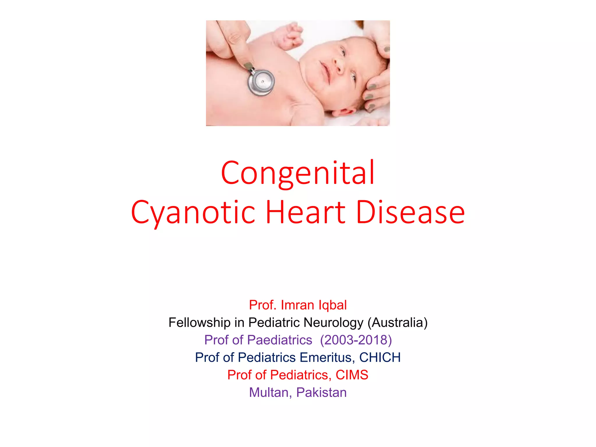 Cyanotic congenital heart disease 2021 | PDF