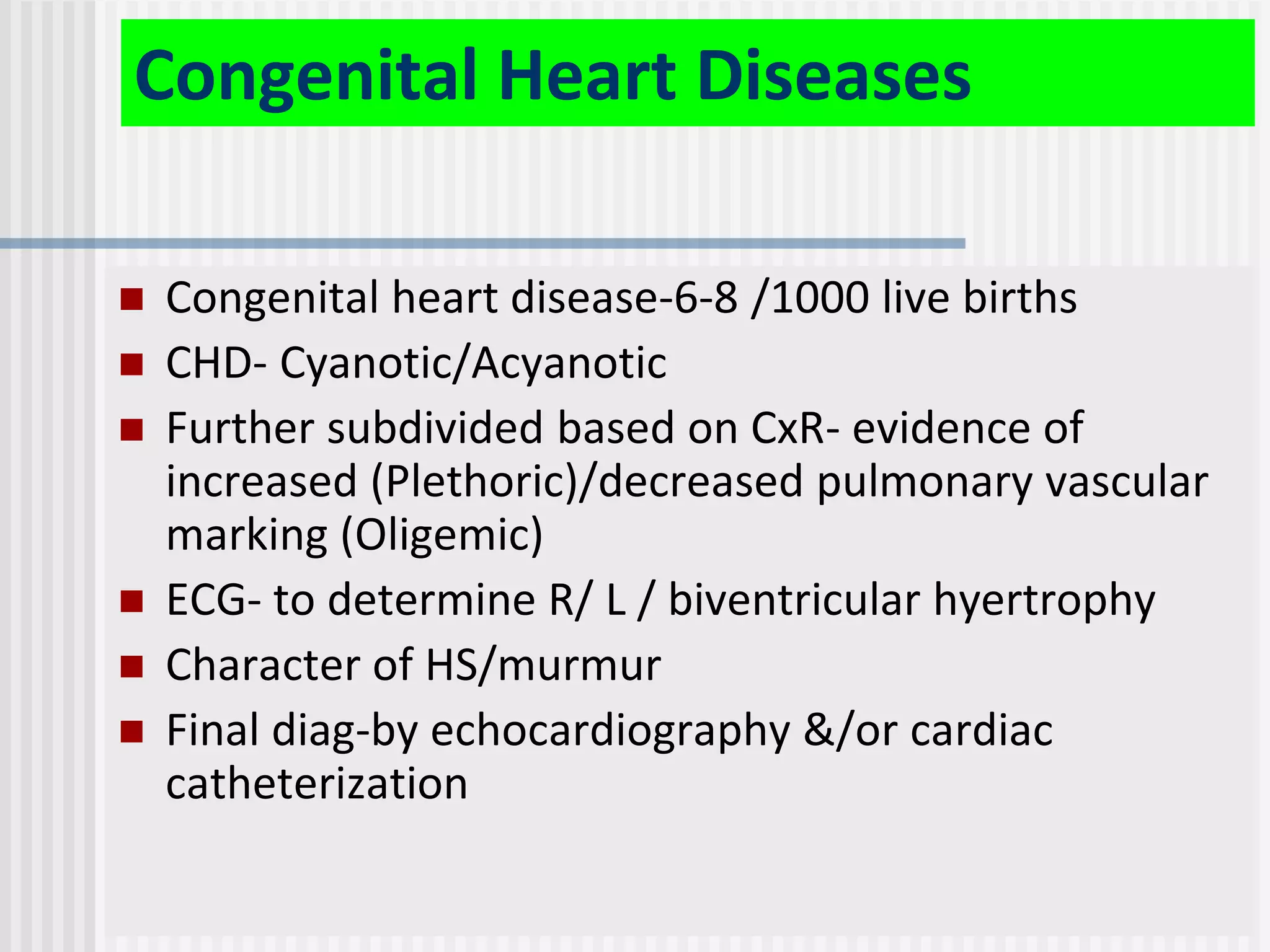 Cyanotic congenital heart diseases | PPT