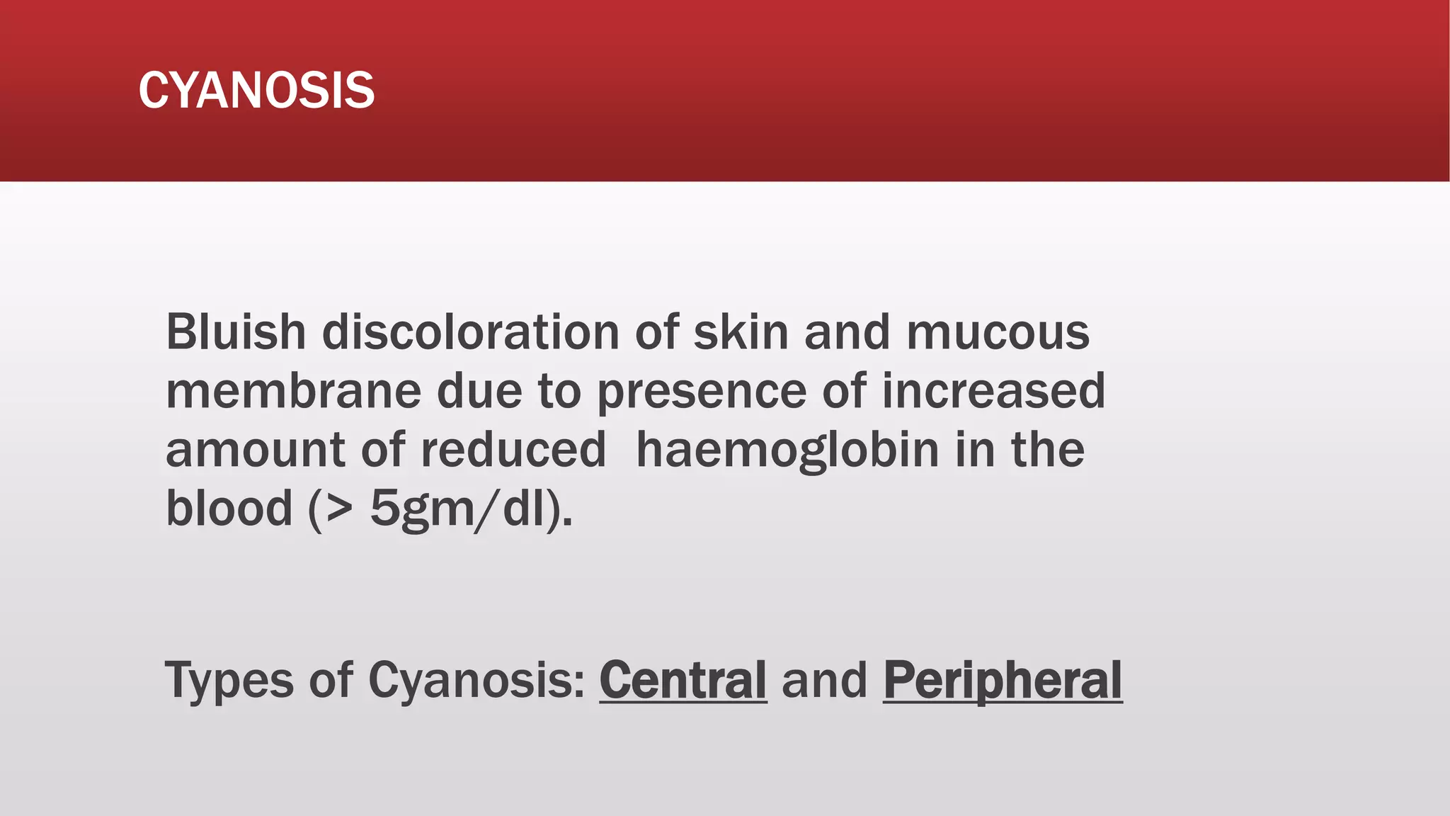 Cyanotic congenital heart disease | PPTX