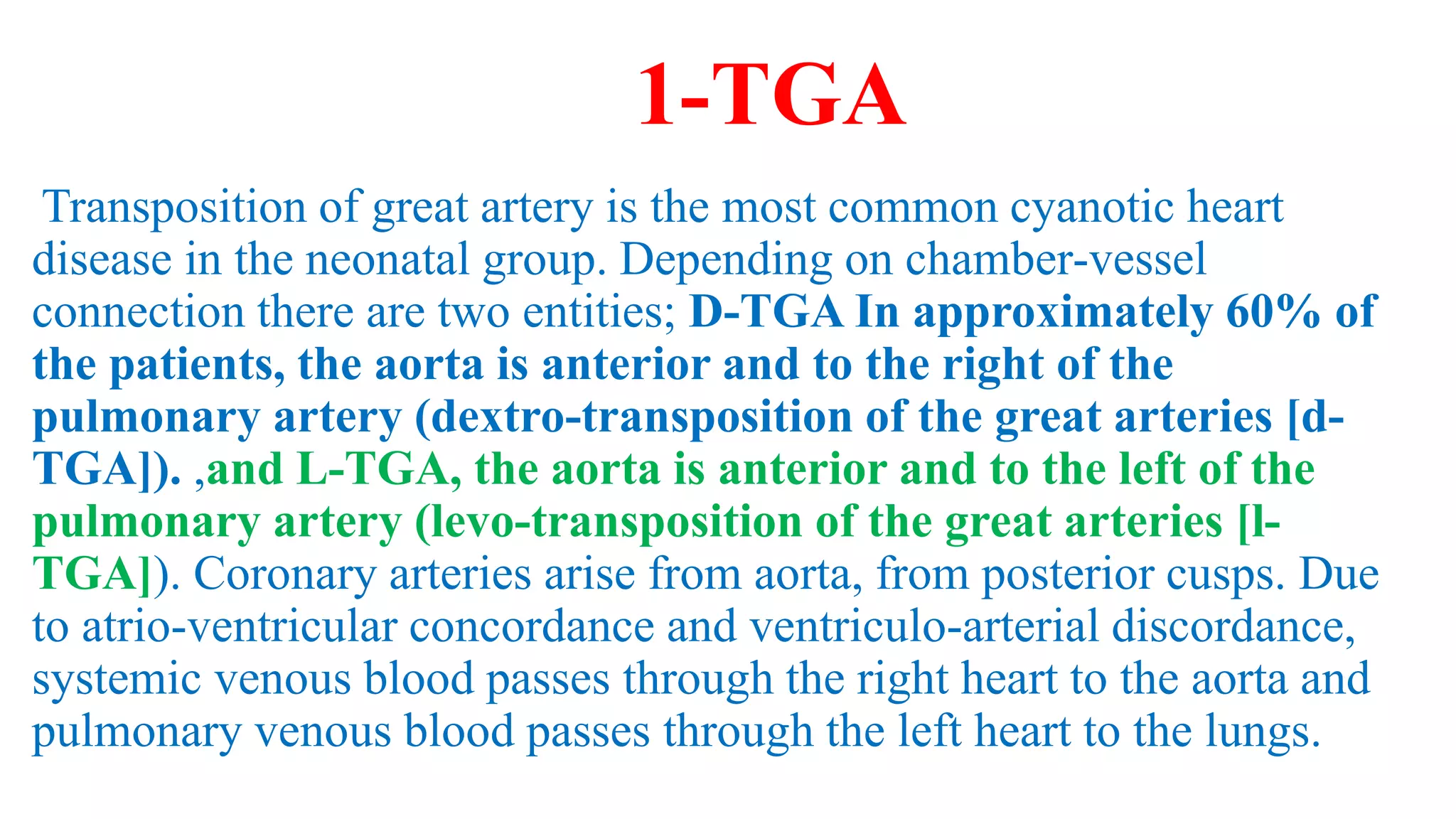 Cyanotic heart diseases | PPTX