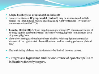 Cyanotic spells/ TET Spells | PPTX