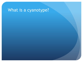 Cyanotype Lesson - Basic overview of cyanotypes and how to implement in ...