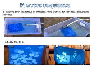 Cyanotype printing on textile | PPTX