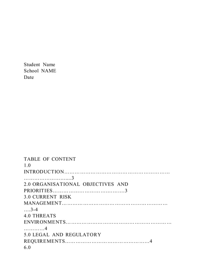 Cyb 690 cybersecurity program template directions the foll | DOCX | Internet | Computing